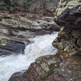 Jones Falls and Splash Dam Falls From Elk River Falls, Tennessee - 870 ...
