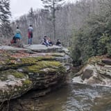 Jones Falls and Splash Dam Falls From Elk River Falls, Tennessee - 870 ...