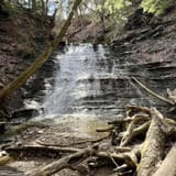 Blue Hen Falls (via Buckeye Trail from Boston Mill), Ohio - 3,662 ...
