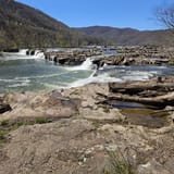 Sandstone Falls Boardwalk and Island Loop Trail, West Virginia - 704 ...