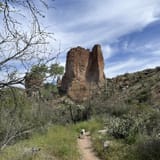Picketpost Loop via Arizona Trail and L.O.S.T Trail, Arizona - 1,483 ...