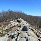Peters Mountain Ridge via Appalachian Trail, Pennsylvania - 1,519 ...