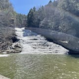 Lake Treman Loop via Gorge, Bear, and Rim Trail, New York - 1,531 ...