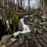 Waterfall Overlook via Riverside and Upland Trail Loop, New York - 997 ...