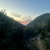 Agua Tibia Mountain via Dripping Springs Trail, California - 1,248 ...