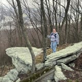 Peters Mountain Ridge via Appalachian Trail, Pennsylvania - 1,519 ...