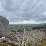 The Drake Stone and Harbottle Castle Circular, Northumberland, England ...