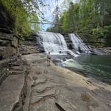 Cane Creek Falls and Suspension Bridge, Tennessee - 601 Reviews, Map ...