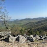 Blackrock Summit via Trayfoot Mountain and Appalachian Trail, Virginia ...