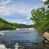 Sandstone Falls Boardwalk and Island Loop Trail, West Virginia - 663 ...