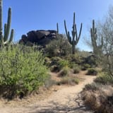 Balanced Rock via Bootlegger, Saddlehorn and Granite Mtn Trail, Arizona ...