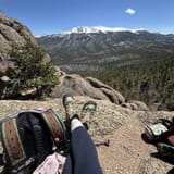 Raspberry Mountain Trail via Ring the Peak Trail, Colorado - 1,829 ...