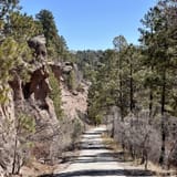 Acid Canyon, South Pueblo Bench, North Pueblo Bench and Ranch School ...