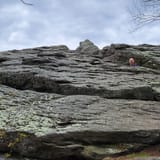 Chimney Rocks via Hermitage and Appalachian National Scenic Trail ...
