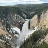 Inspiration Point, Yellowstone and Crystal Falls via North Rim Trail ...