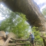 Original Natural Bridge Trail via Lake Side Trail, Kentucky - 2,325 ...