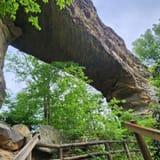 Original Natural Bridge Trail via Lake Side Trail, Kentucky - 2,307 ...