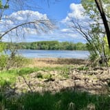 Old Cedar Avenue Bridge, Long Meadow Lake and Bluff Trail, Minnesota ...