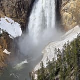 Inspiration Point, Yellowstone and Crystal Falls via North Rim Trail ...