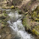 Corlieu Falls and Red Rock Falls via Lewis Creek National Scenic Trail ...
