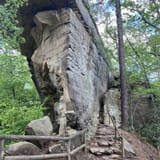 Original Natural Bridge Trail via Lake Side Trail, Kentucky - 2,329 ...