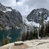 Colchuck Lake via Stuart Lake and Colchuck Lake Trail, Washington ...