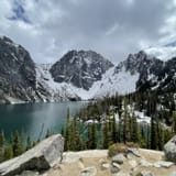 Colchuck Lake via Stuart Lake and Colchuck Lake Trail, Washington ...