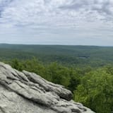 Chimney Rocks via Hermitage and Appalachian National Scenic Trail ...
