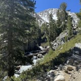 First Falls and Second Falls Trail to Third Lake, California - 1,886 ...