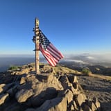 Mission Peak Loop from Stanford Avenue Staging Area, California - 8,444 ...
