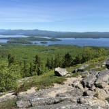 Mount Major via Brook and Main Trail Loop, New Hampshire - 5,588 ...