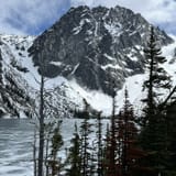 Colchuck Lake via Stuart Lake and Colchuck Lake Trail, Washington ...