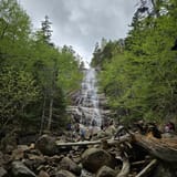 Arethusa Falls via Bemis Brook and Arethusa Falls Trails, New Hampshire ...
