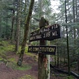 Mount Constitution via Mountain Lake and Little Summit Loop, Washington ...