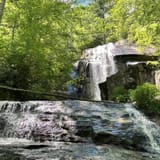 Jones Falls and Splash Dam Falls From Elk River Falls, Tennessee ...