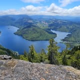 Mount Mark via Horne Lake Hustle, British Columbia, Canada - 683 ...