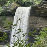 Greeter Falls Loop and Greeter Trail to Alum Gap, Tennessee - 1,041 ...