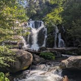 Corlieu Falls and Red Rock Falls via Lewis Creek National Scenic Trail ...