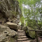 Original Natural Bridge Trail via Lake Side Trail, Kentucky - 2,386 ...