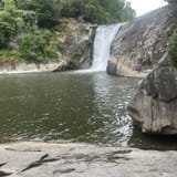 Jones Falls and Splash Dam Falls From Elk River Falls, Tennessee ...