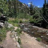 North Fork Big Thompson River Trail Via Dunraven Trailhead, Colorado ...