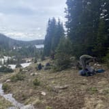 Camp Lakes, Rawah Lakes, and Twin Crater Lakes Loop Trail, Colorado ...