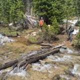 Camp Lakes, Rawah Lakes, and Twin Crater Lakes Loop Trail, Colorado ...