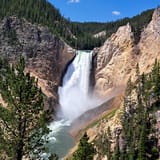 Inspiration Point, Yellowstone and Crystal Falls via North Rim Trail ...