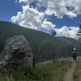 North Fork Big Thompson River Trail Via Dunraven Trailhead, Colorado ...