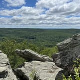 Chimney Rocks via Hermitage and Appalachian National Scenic Trail ...