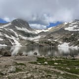 Blue Lake and Little Blue Lake via Mitchell Lake Trail, Colorado ...