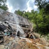 Arethusa Falls via Bemis Brook and Arethusa Falls Trails, New Hampshire ...