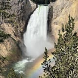 Inspiration Point, Yellowstone and Crystal Falls via North Rim Trail ...