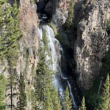 Inspiration Point, Yellowstone and Crystal Falls via North Rim Trail ...